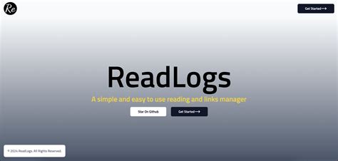 Github Amitjimiwalreadlogs Efficiently Manage Your Reads Docs Do