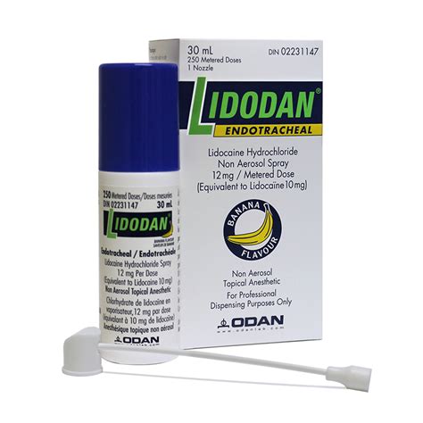 Lidocaine Spray