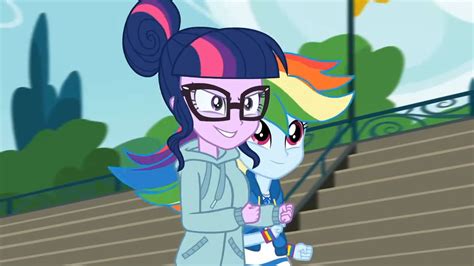 Sci Twi Im Outshining Rainbow Dash By Benjirivera1991 On Deviantart