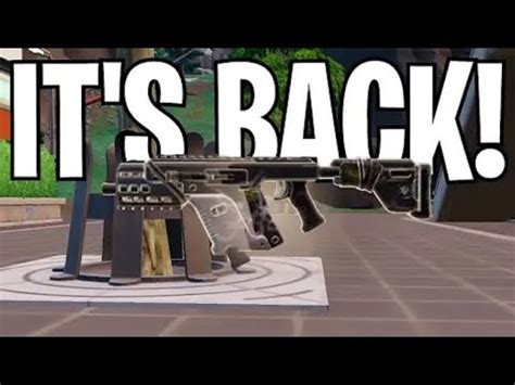 Fortnite Modular Thunder Burst Smg Gameplay Youtube