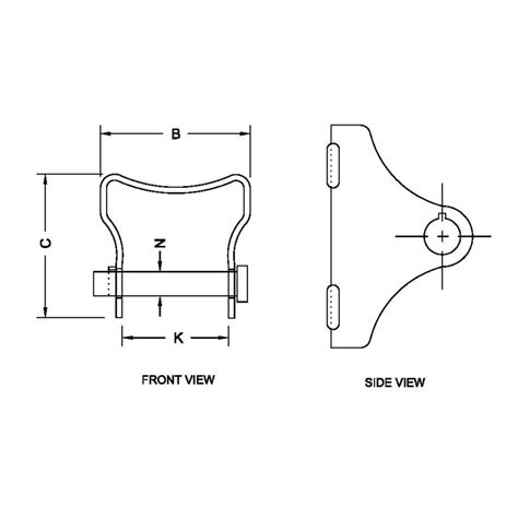 Bracket Pin Type Damiano