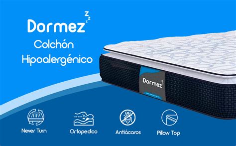 Dormez Zzz Colchón Matrimonial Spring Antibacterial 5 Años De