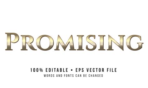 Promising Vector Text Effect Design Graphic By Pixel Bytes · Creative