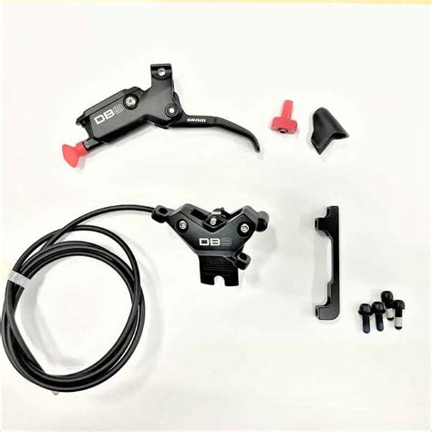 Hydraulic Brake Kit Avid Db8 4 Piston Front Rear 200 Mm Decathlon