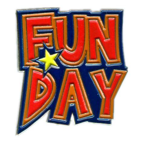 Fun Day Pin Advantage Emblem And Screen Printing