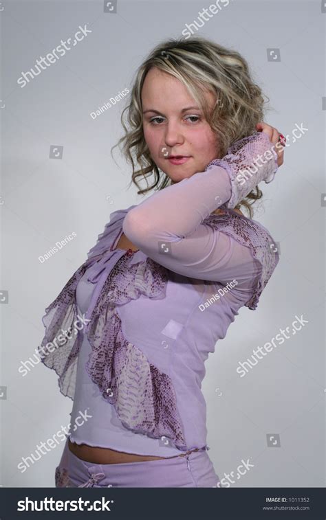 Violet Model Stock Photo Shutterstock