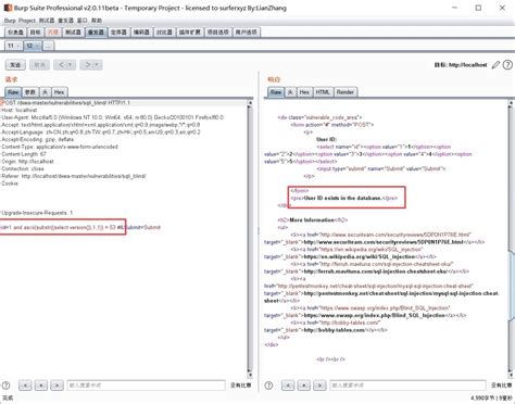 Dvwa 通关指南：sql Injection Blindsql 盲注 乌漆whitemoon 博客园