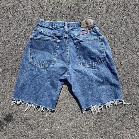 Vintage • Wrangler Jean Shorts • Size 33 Message Depop