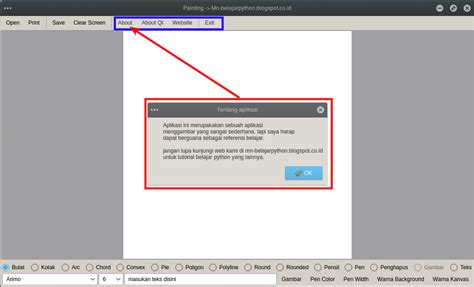 Daftar Isi Membuat Aplikasi Menggambar Menggunakan Python Dan PySide Belajar Python