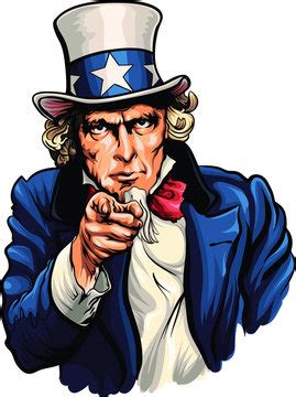 A Clipart Image Of Uncle Sam Pointing With The Text We Want You