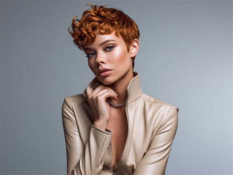 Slimming Haircuts For Chubby Faces Styled With An Asymmetrical Pixie