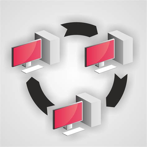 Vector For Free Use Computer Network Vector