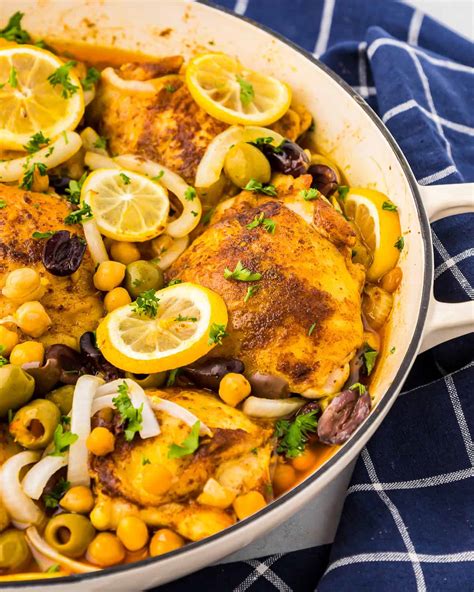 30 Minute Moroccan Chicken Thighs Recipe Easy Chicken Recipes