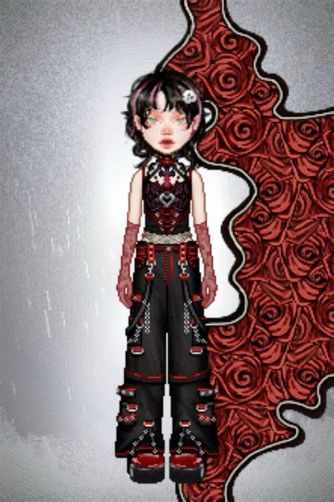 Mall Goth Outfit On Everskies Mallgoth Gothgirl Everskies