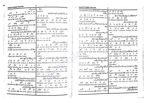 English Class 6 Notes Guide Kpk Board