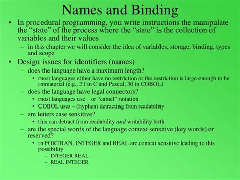 Ppt Names And Binding Powerpoint Presentation Free Download Id217709