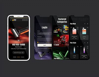 Ecigarette Design Projects Photos Videos Logos Illustrations And