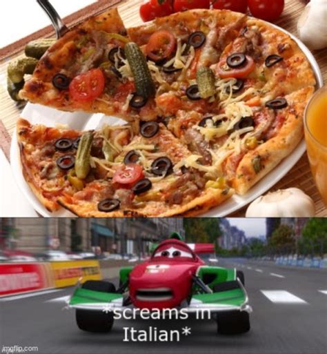 Pickles On Pizza Digscustang Imgflip
