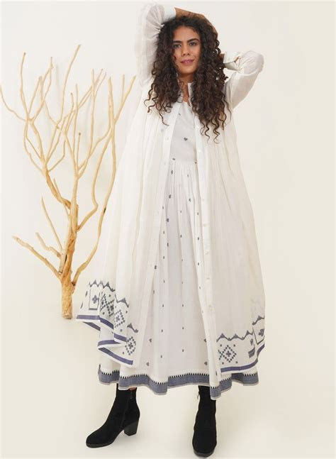 Loose Fitting Dresses Indian Wear Cotton Dresses Boho Artisan Long