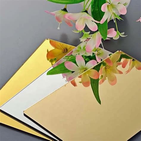 China Acrylic Mirror Sheets Acrylic Plexiglass Mirror Supplier