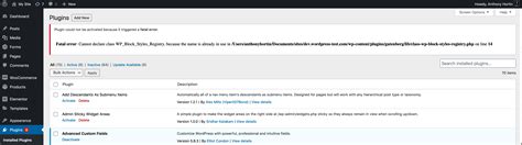 Cant Activate Gutenberg Plugin With Wp 53beta1 · Issue 17565 · Wordpressgutenberg · Github