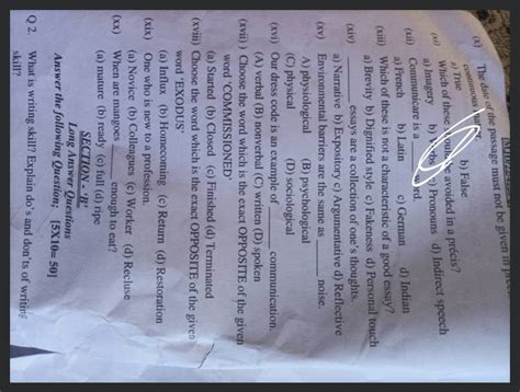 The Date Of The Passage Must Not Be Given In Continuous Matter Filo