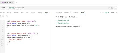 Testing Bruno Docs