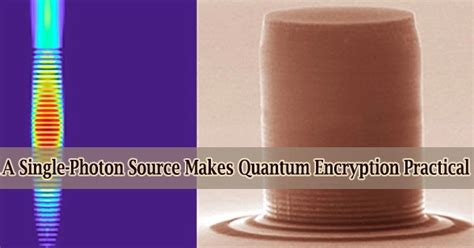 A Single Photon Source Makes Quantum Encryption Practical Assignment Point