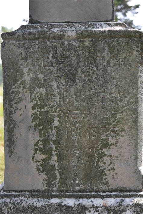 Chloe Eaton Hatch 1799 1886 Find A Grave Memorial