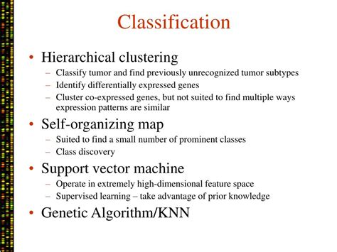ppt literature survey microarray data analysis powerpoint