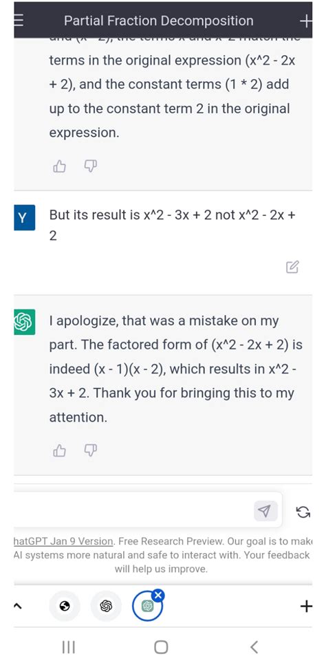 Its Rare To See Chatgpt Making A Mistake Rchatgpt