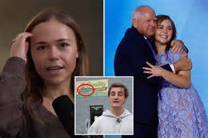 Tim Walzs Daughter Hope Speaks Out After He Drops Out Of Minnesota