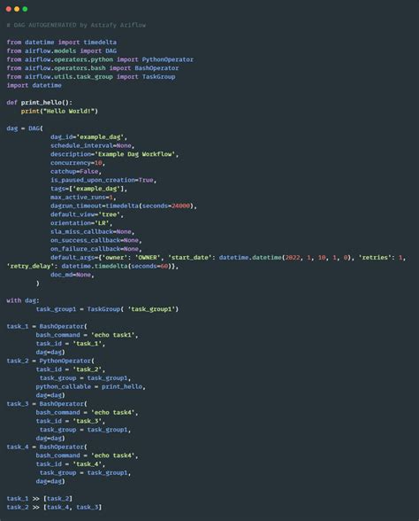 Airflow Dag Python Factory Astrafy