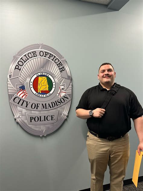 My Son Has Started His Career He Is Now A Sworn Police Officer In The City Of Madison Couldnt