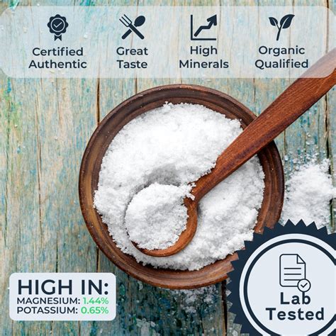 Salt Of Life High Mineral Sea Salt Organic Qualified Nutrient Rich