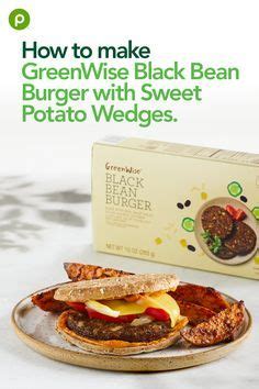 Featuring Greenwise Black Bean Burgers From Publix Sweet Potato