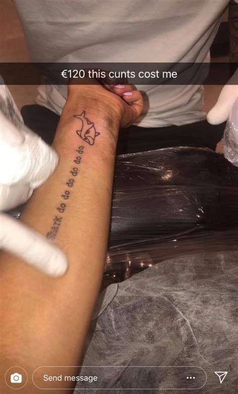 Ally Lotti Juice Wrld Tattoo