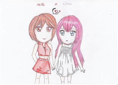 Meiko X Luka By Hiyome20 On Deviantart