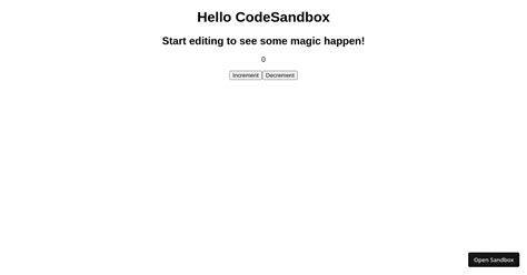 React Mst Typescript Codesandbox