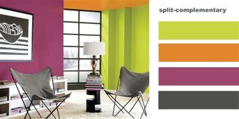 Split Complementary Color Scheme