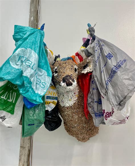 Calder Kamin Fox Floral Kit Contemporary Sculpture Assemblage