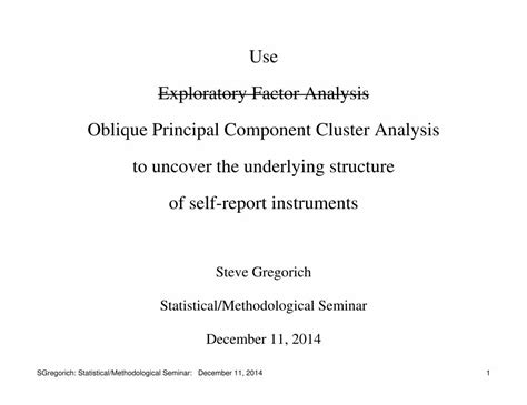 Pdf Use Exploratory Factor Analysis Oblique Principal Dokumentips