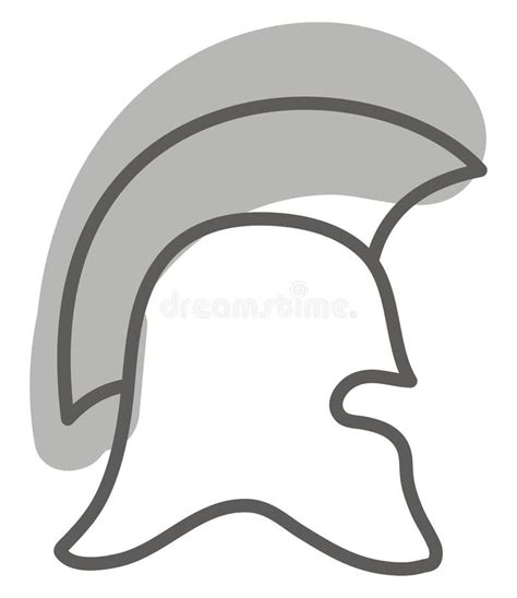 Gladiator Helmet Icon Stock Vector Illustration Of Fighter 261060092