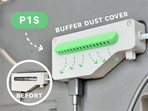 P1s Ams Buffer Cover By Idea Lab Makerworld Download Free 3d Models