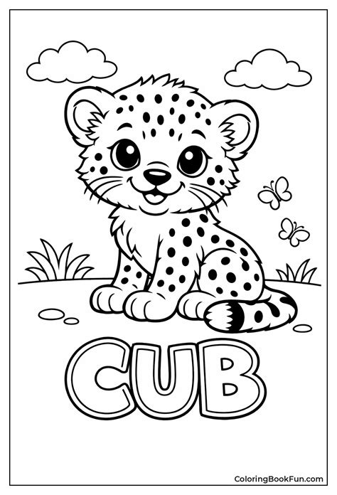 58 Cheetah Coloring Pages Free Pdfs Coloringbookfun