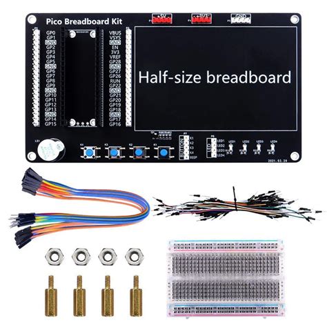 Breadboard Kit For Raspberry Pi Pico The Pi Hut