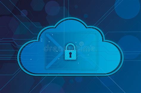 Computing And Network Security Technology Stock Illustration