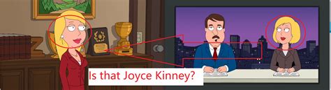 What Episode Exactly Is Joyce Kinneys 1st Appearance To The Audience