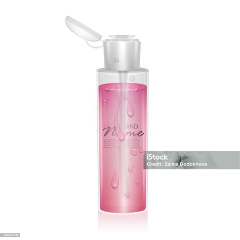 Template For Design Liquid Packaging Design For Catalog Or Magazine