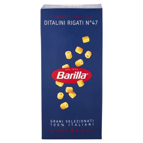 Paste Barilla 47 Ditalini Rigati 500g Emporio Asselti